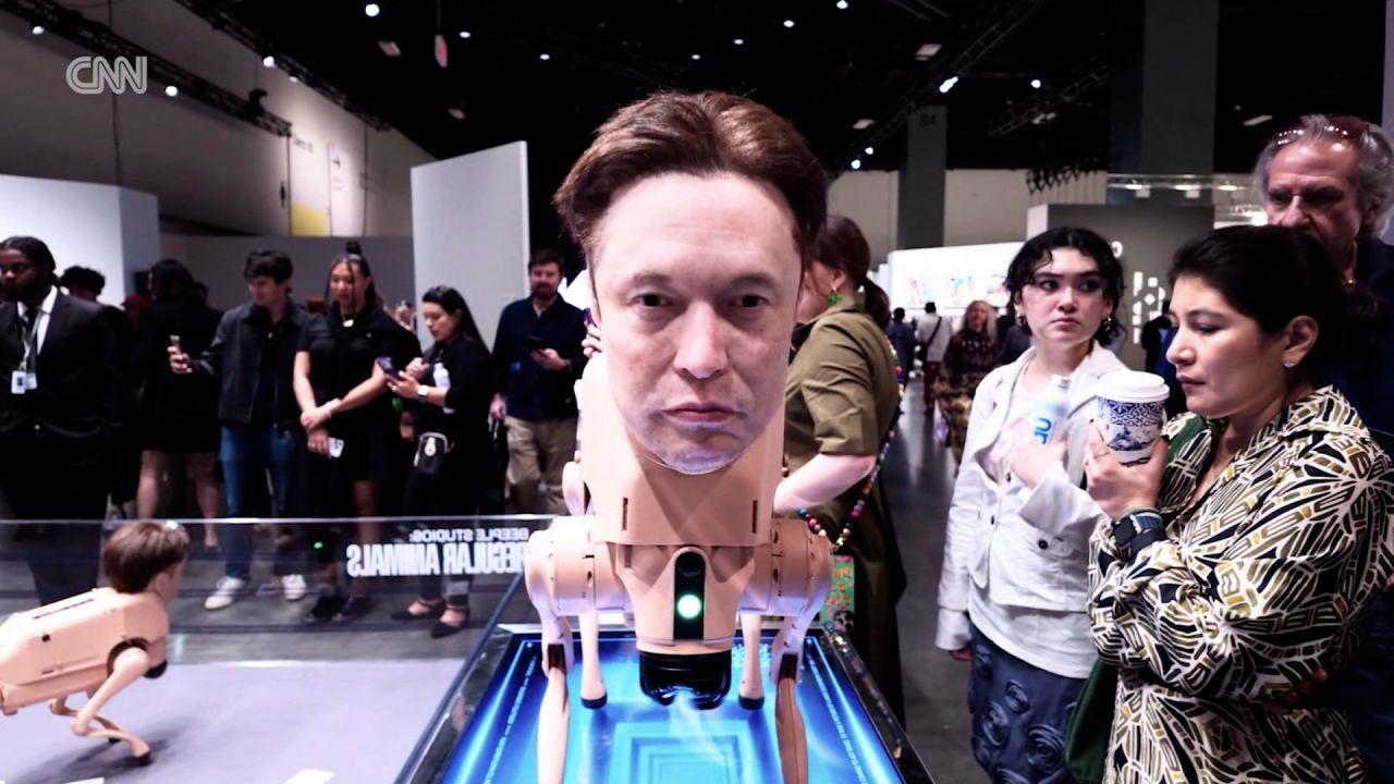 Billionaires Showcase Robot Dogs at Art Basel Miami Beach - THENCVOICE