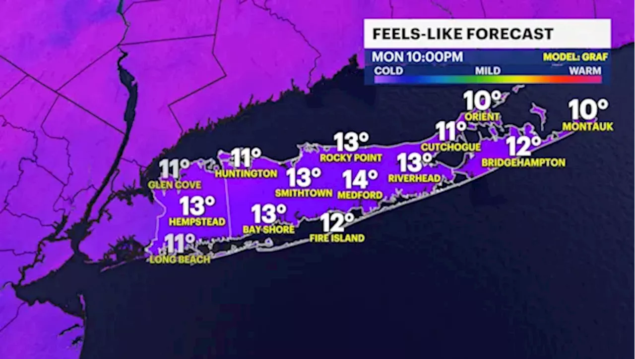 Long Island Faces Coldest Night of the Season Amid Weather Shifts ...