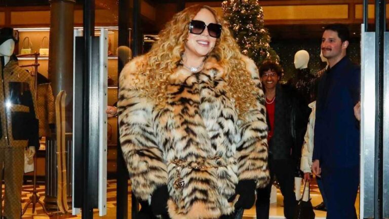 Mariah Carey Stuns in Gucci During Aspen Holiday Shopping Spree ...
