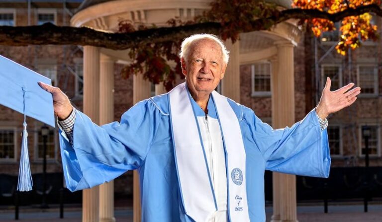 Neurosurgeon Dr. David Kelly Jr. Earns UNC Degree 70 Years Later ...
